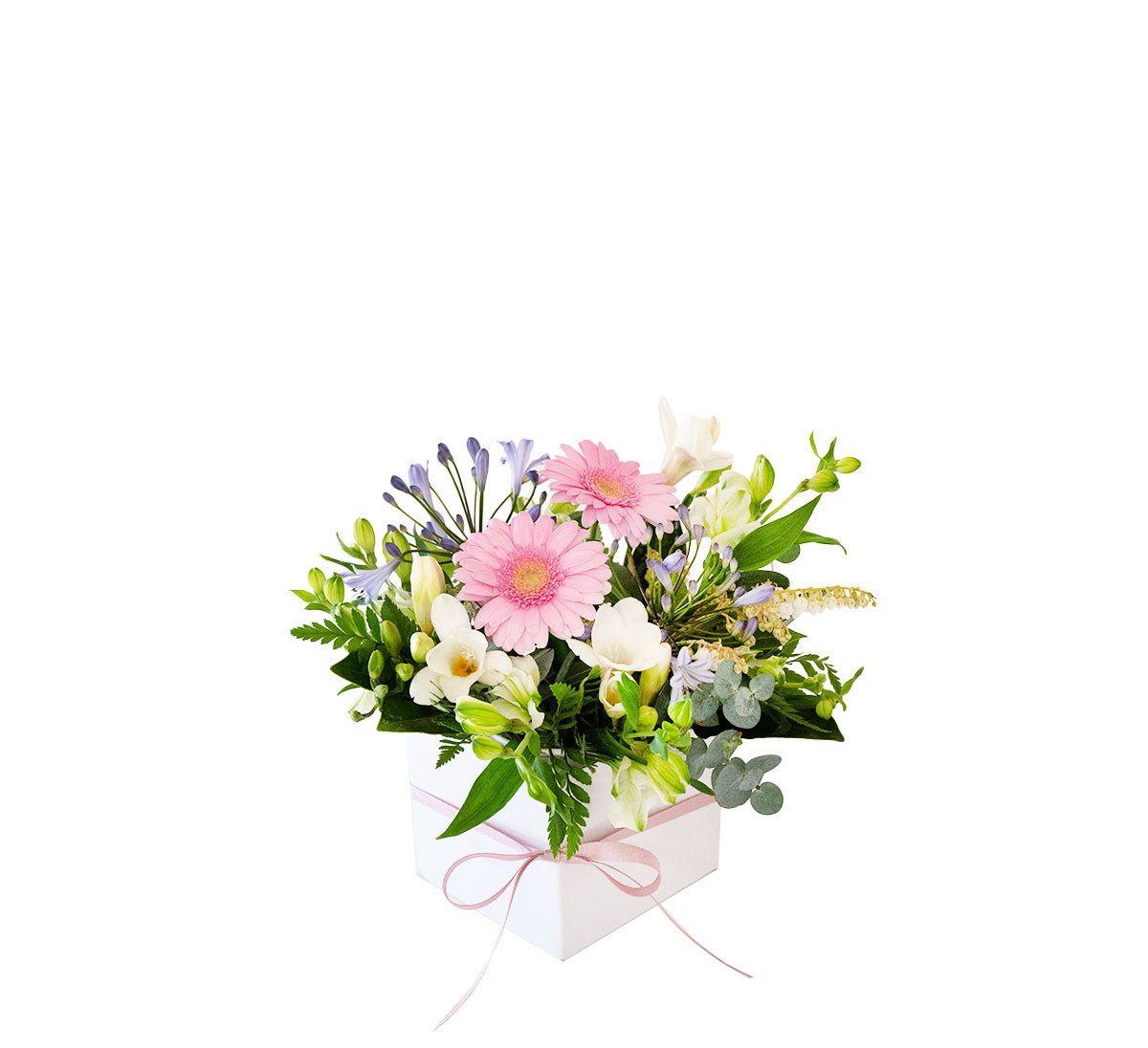 Blush Posy Box | Garden City Florist Christchurch